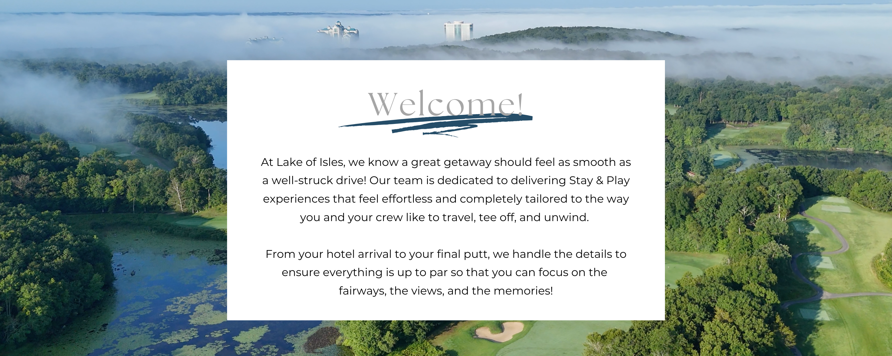 Foxwoods Stay & Play - Lake of Isles Golf Club and Resort