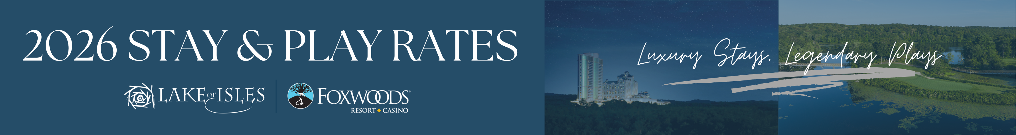 Foxwoods Stay & Play - Lake of Isles Golf Club and Resort